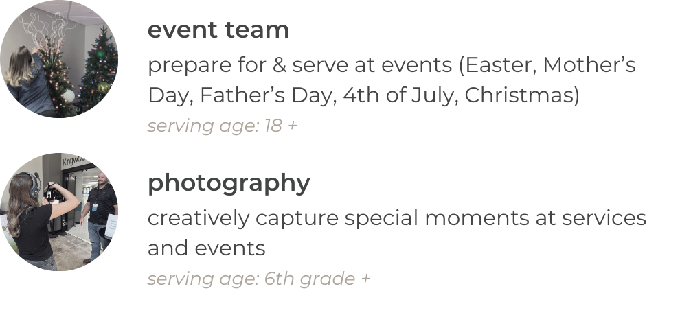 creative teams – Kingwood Church